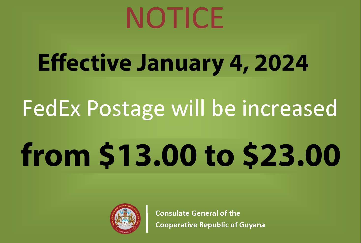 Contact Us - Consulate General of Guyana, New York